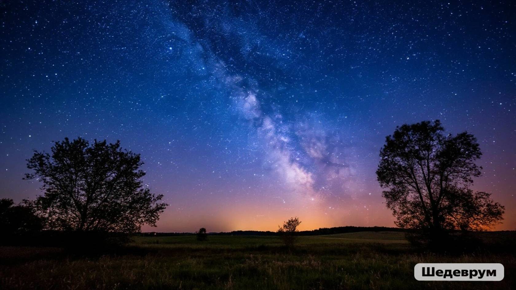Звездное небо.