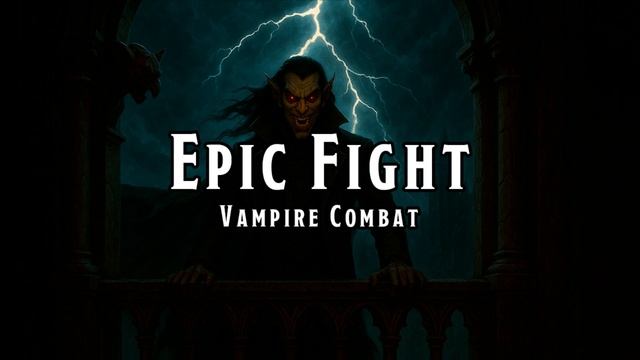 Epic Fight Vampire Combat D&D TTRPG Battle Combat Fight Music 1 Hour by RPG Soundtracks