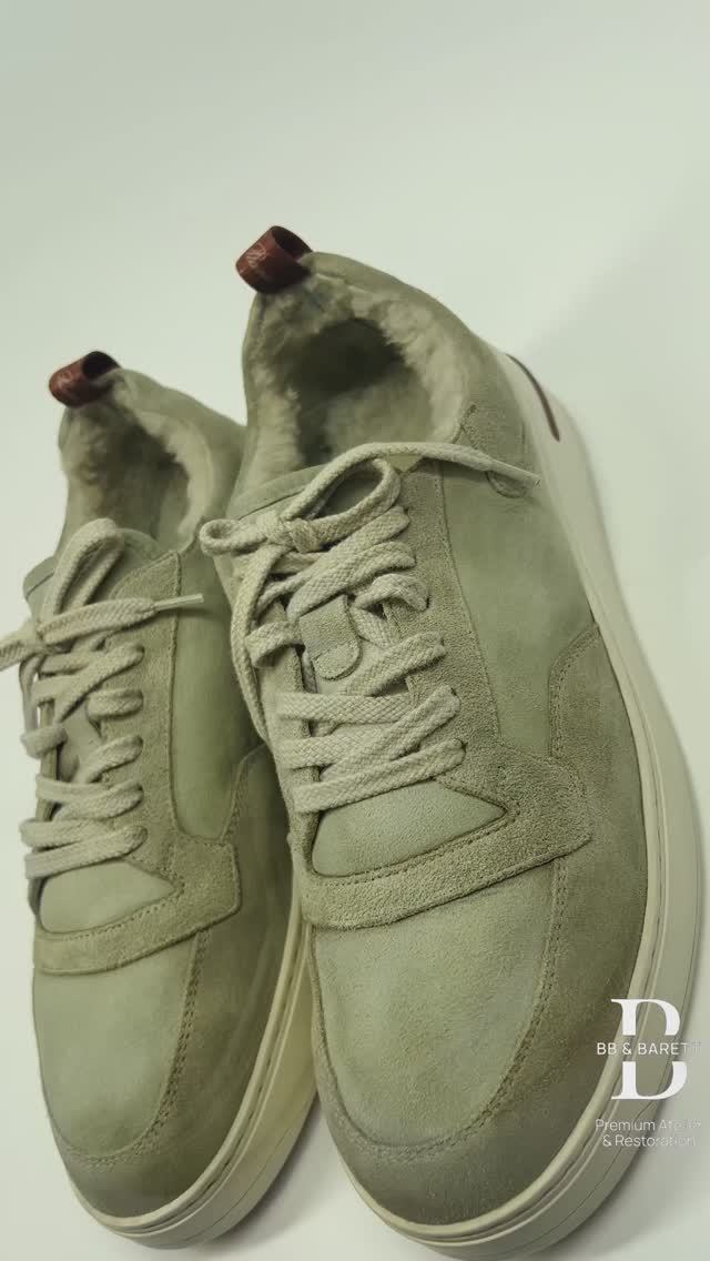 Химчистка кроссовок Loro Piana | BB&Barett Москва #shorts