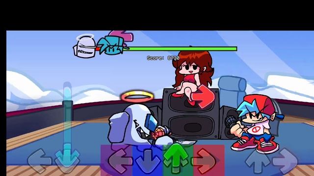 FNF мод на амонгас 3 неделя (на последней песне очень трудно было)