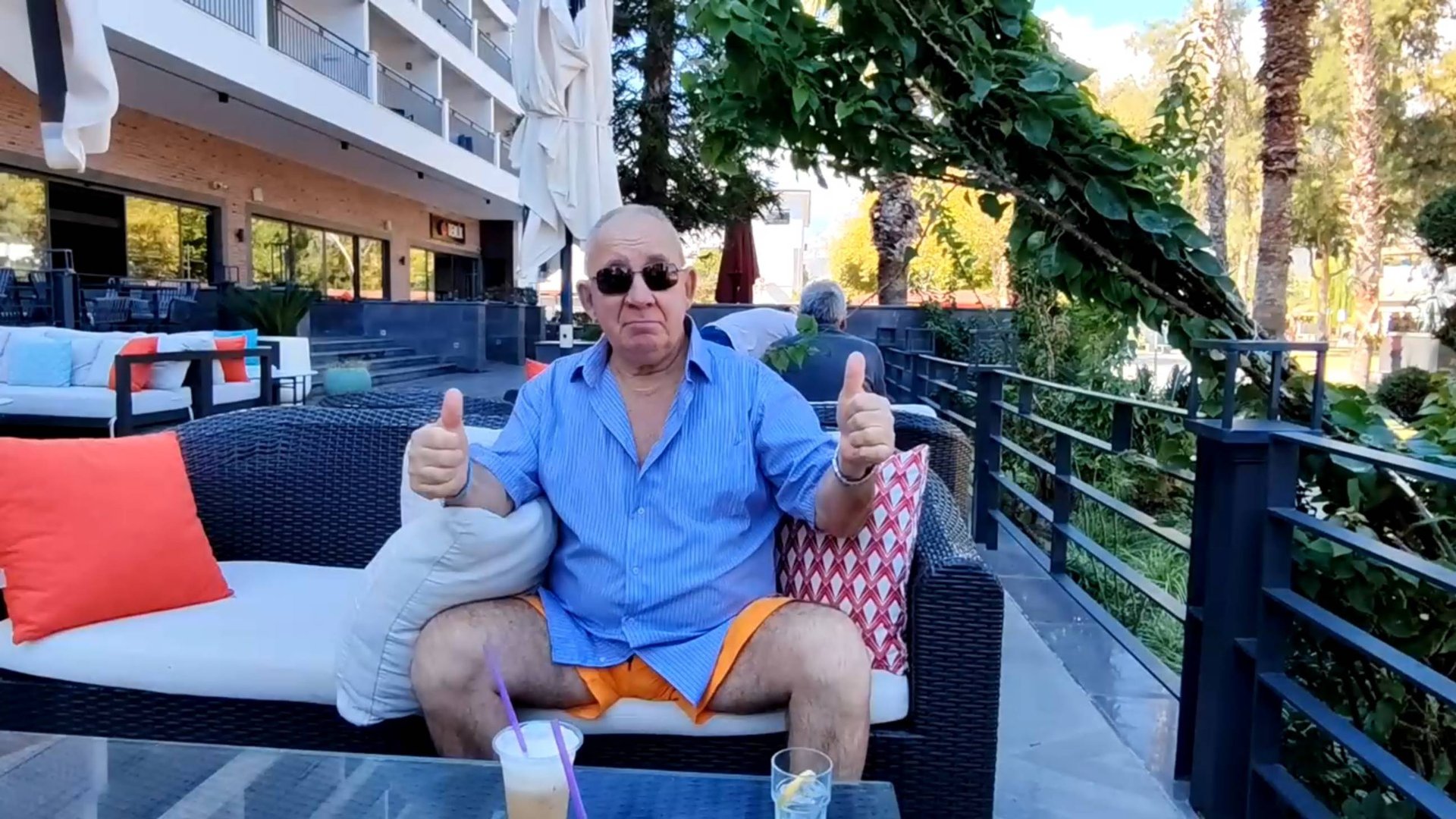 Imperial Turkish 5* Кемер .Чилим на террасе.Октябрь 2025.Турция