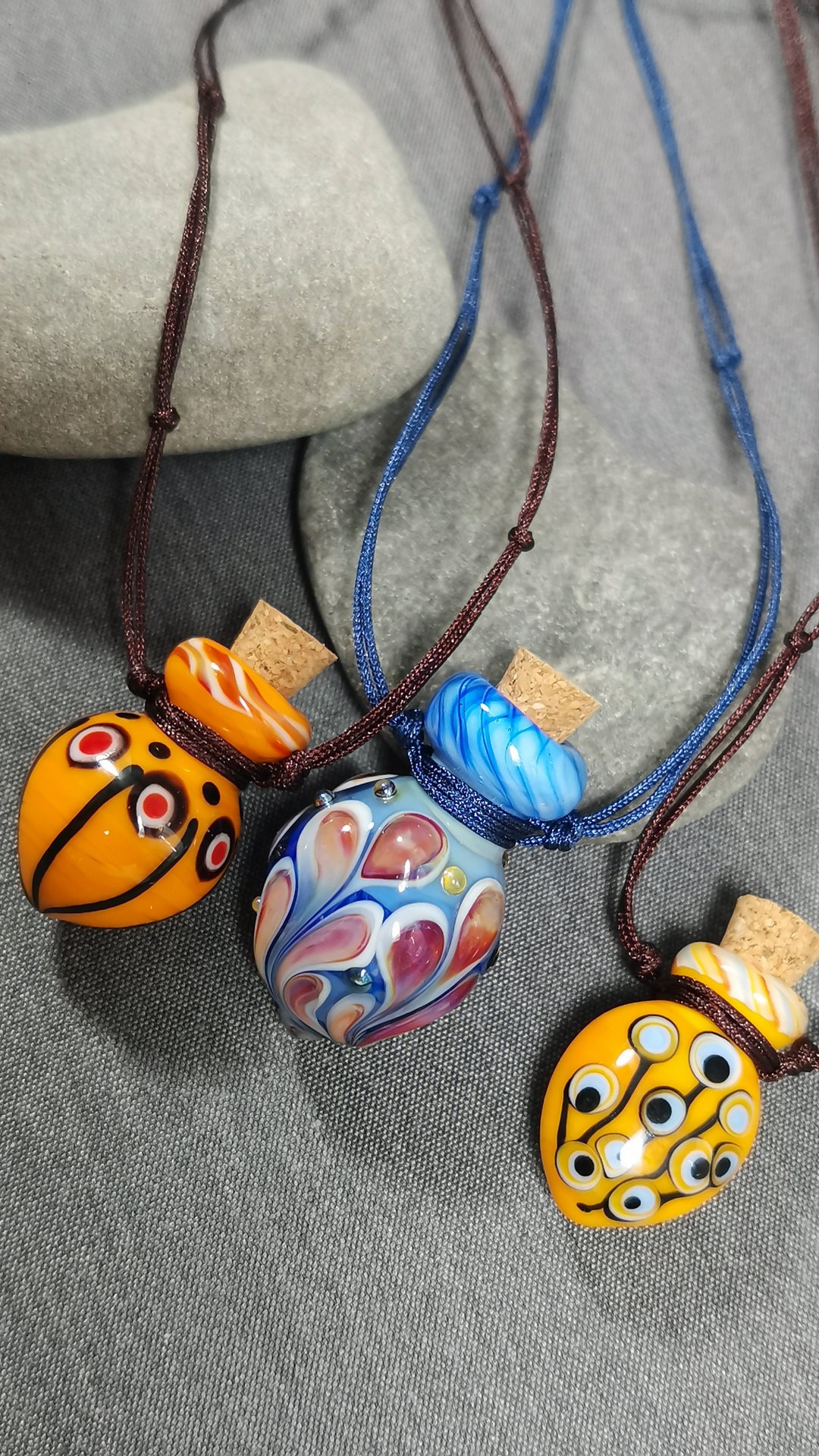 Аромакулоны. Муранское стекло. Плавлю сама