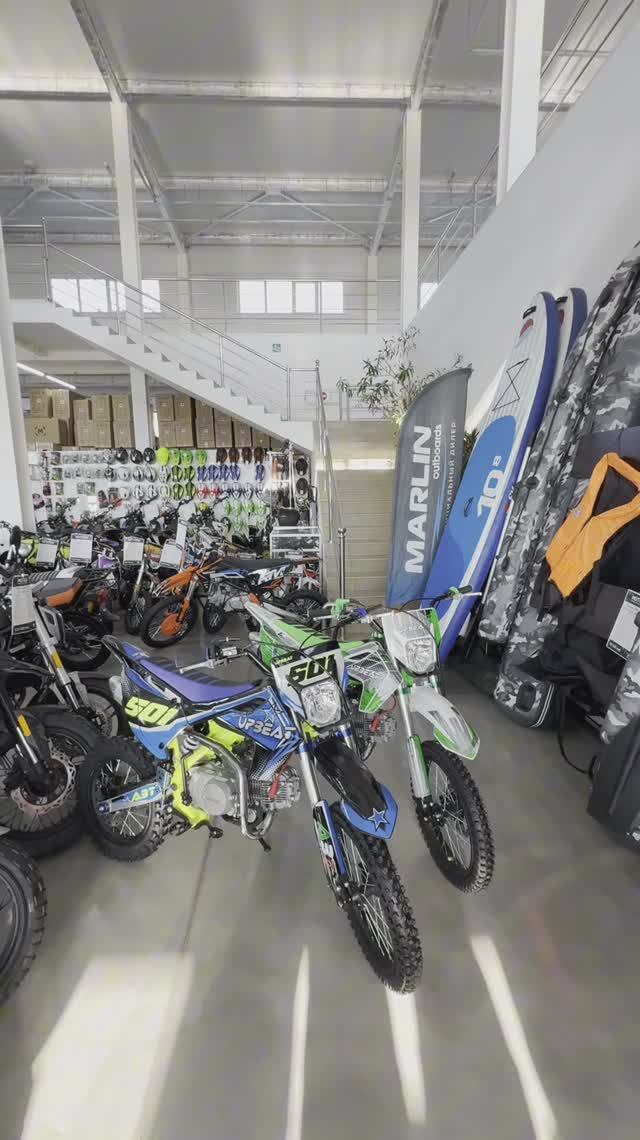 Экспресс-обзор питбайка Upbeat DB125-3 HUS03 #питбайк #мотоцикл #upbeat #мотоосень #мотик