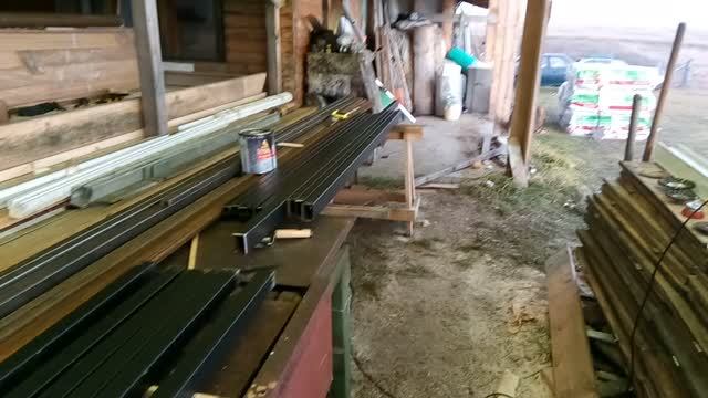 Начало строительства пчелопавильона, закупился материалами. 01.11.19