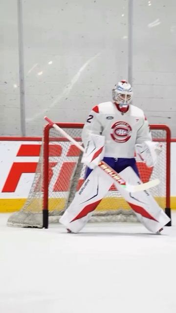 Джейкоб Фаулер  несколько кадров с одной из его первых тренировок с командой Монреаль Канадиенс