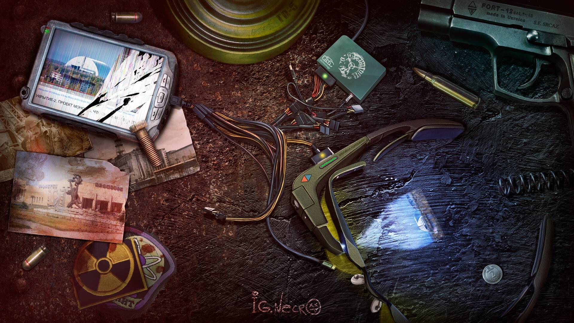 Сталкер Альтернатива:  Затон, Кордон, Старые Болота - качаем и софт для взлома ( за военного ) 7