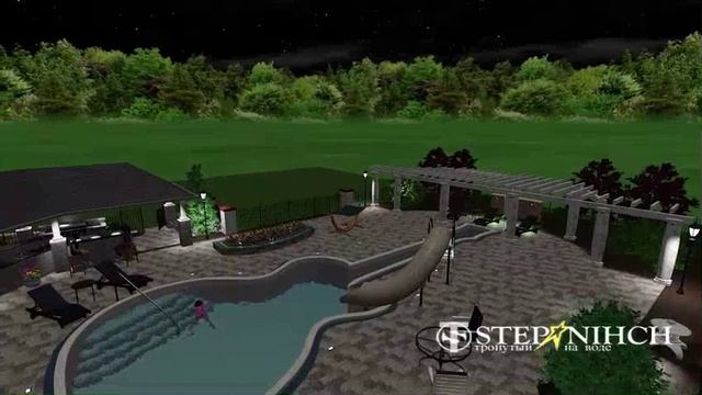 Визуализация проекта. Бассейн - Гитара