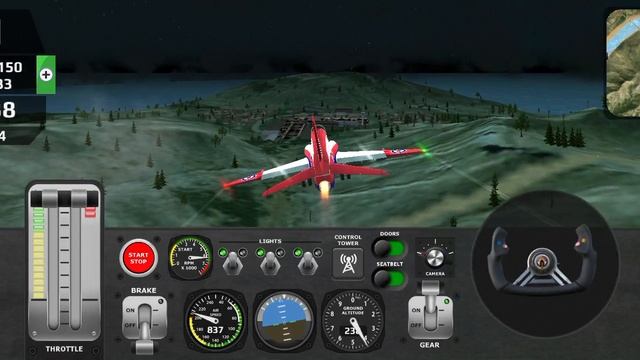 играю в игру про самолёты