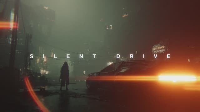 Silent Drive Across the City ｜ Cyberpunk Ambient Journey