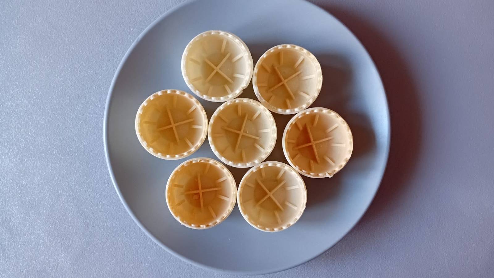 Тарталетки с тремя разными начинками