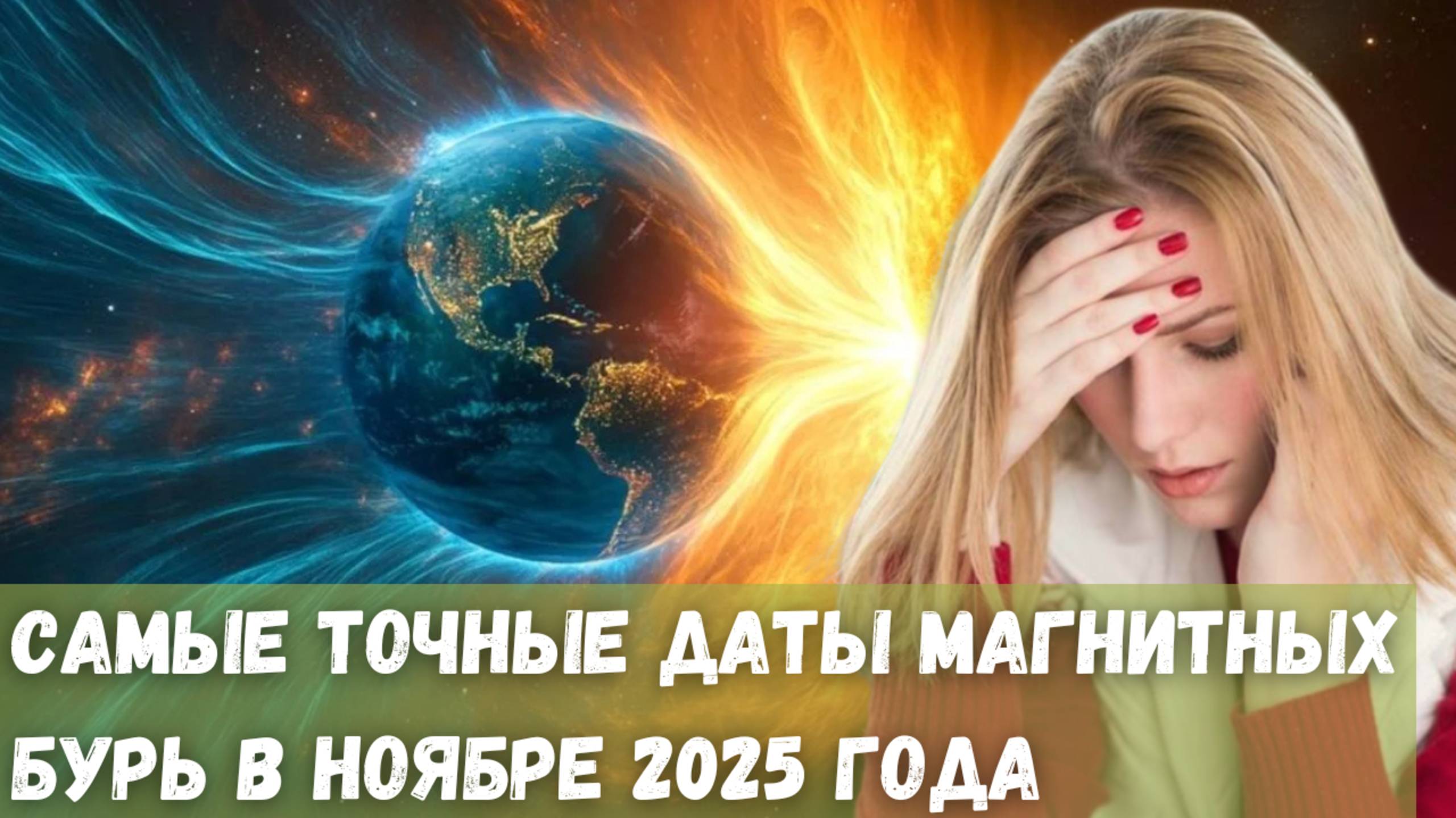 Самые точные даты магнитных бурь в Ноябре 2025 года