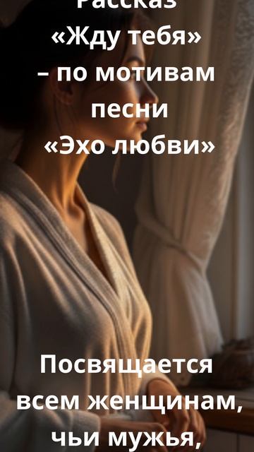Жду тебя 2 #ЖдуТебя #Ожидание #ВоеннаяПроза #Пронзительно #ЭхоЛюбви #ЖеныВоенных #Десантники #СВО