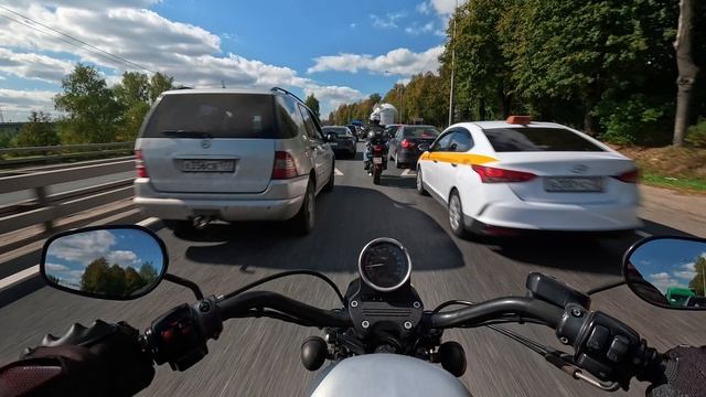 Harley Davidson Sportster 1200 и Kawasaki Versys 650 Начало