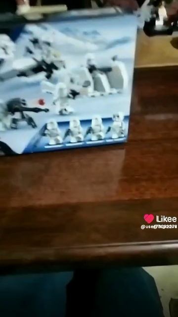 lego набор с снежными штурмовиками