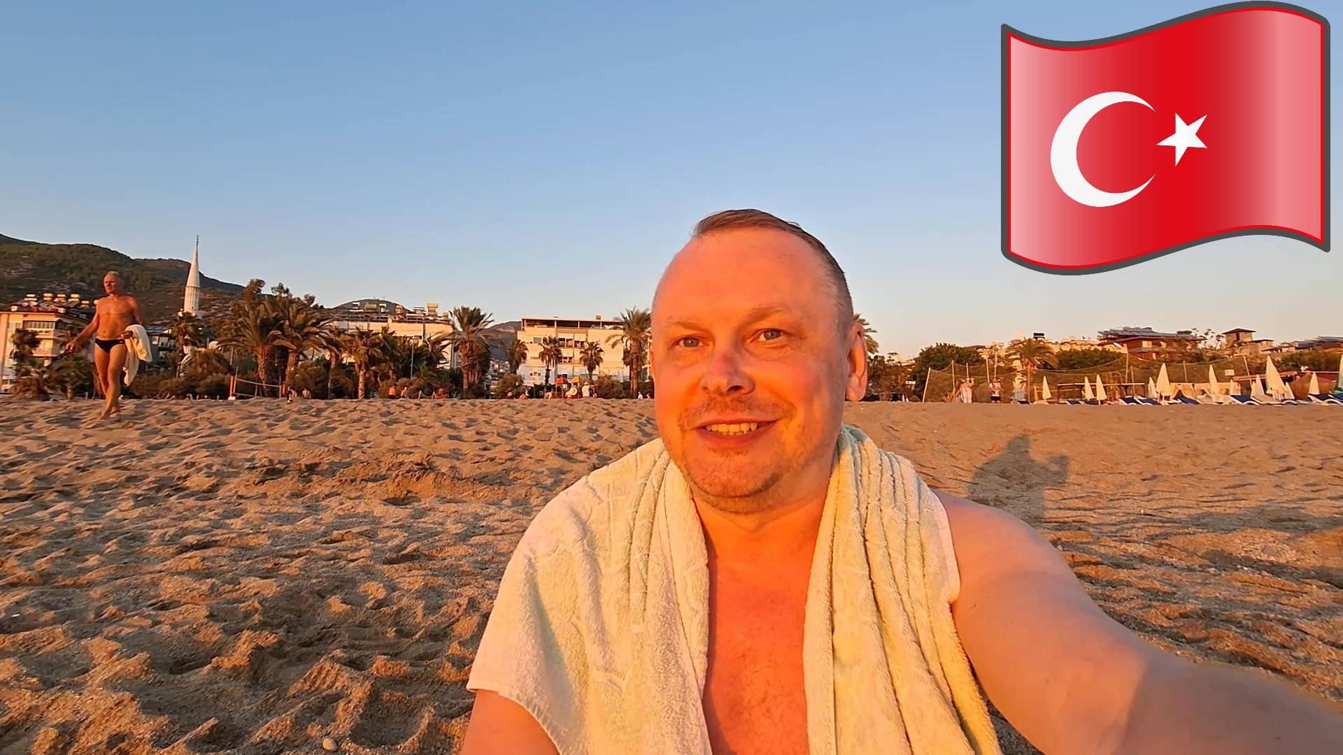 #2.5.Аланья. Лето в октябре! Отдыхаю в Турции в гармонии с собой. Мандариновые закаты на Клеопатре.