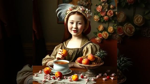 Красивый подарок бабушке от внучки! Маленькая девочка: трогательные фото, видео№19