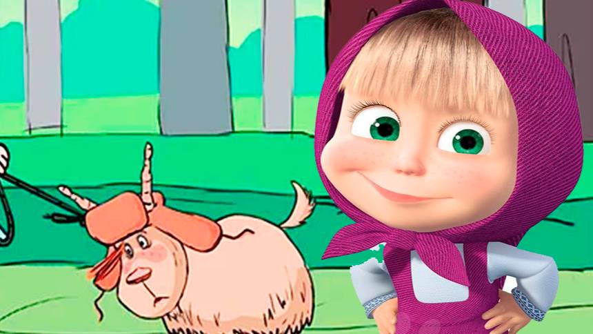 МАША И МЕДВЕДЬ l Машины сказки Алёнушка и братец Иванушка - Мультик для малышей