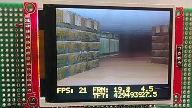 RayCast на ESP32. Часть 12. Lightning. #retro #gaming #raycast #esp32 #arduino