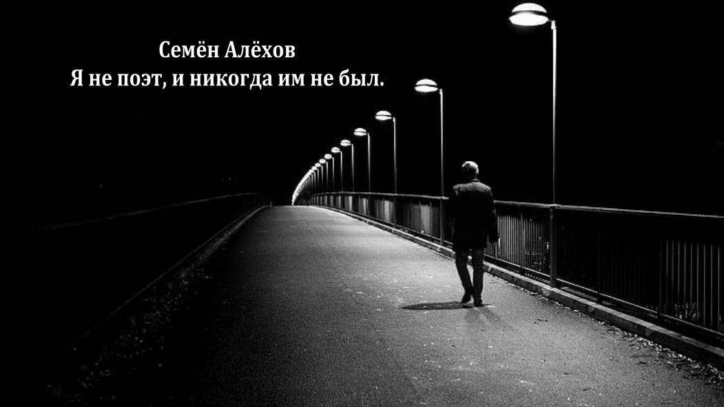 Семён Алёхов | Я не поэт, и никогда им не был (2025)