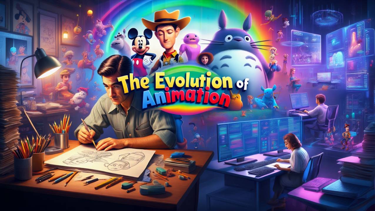 Как Мультики Ожили? Полная История Анимации: От Мышонка Микки до 3D-Героев!