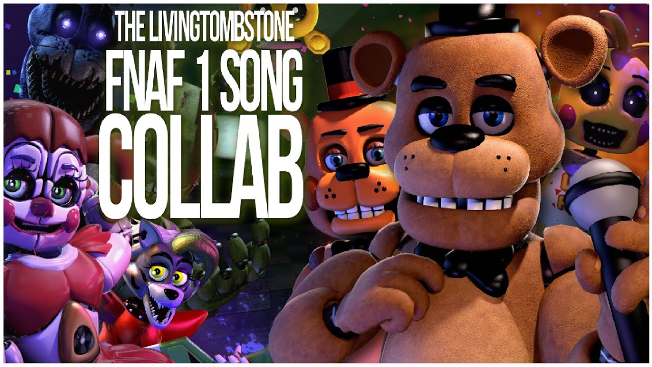 TEN YEARS AT FREDDYS | FNAF COLLAB - @TheLivingTombstone @ScratonMusicOfficial || REMIX
