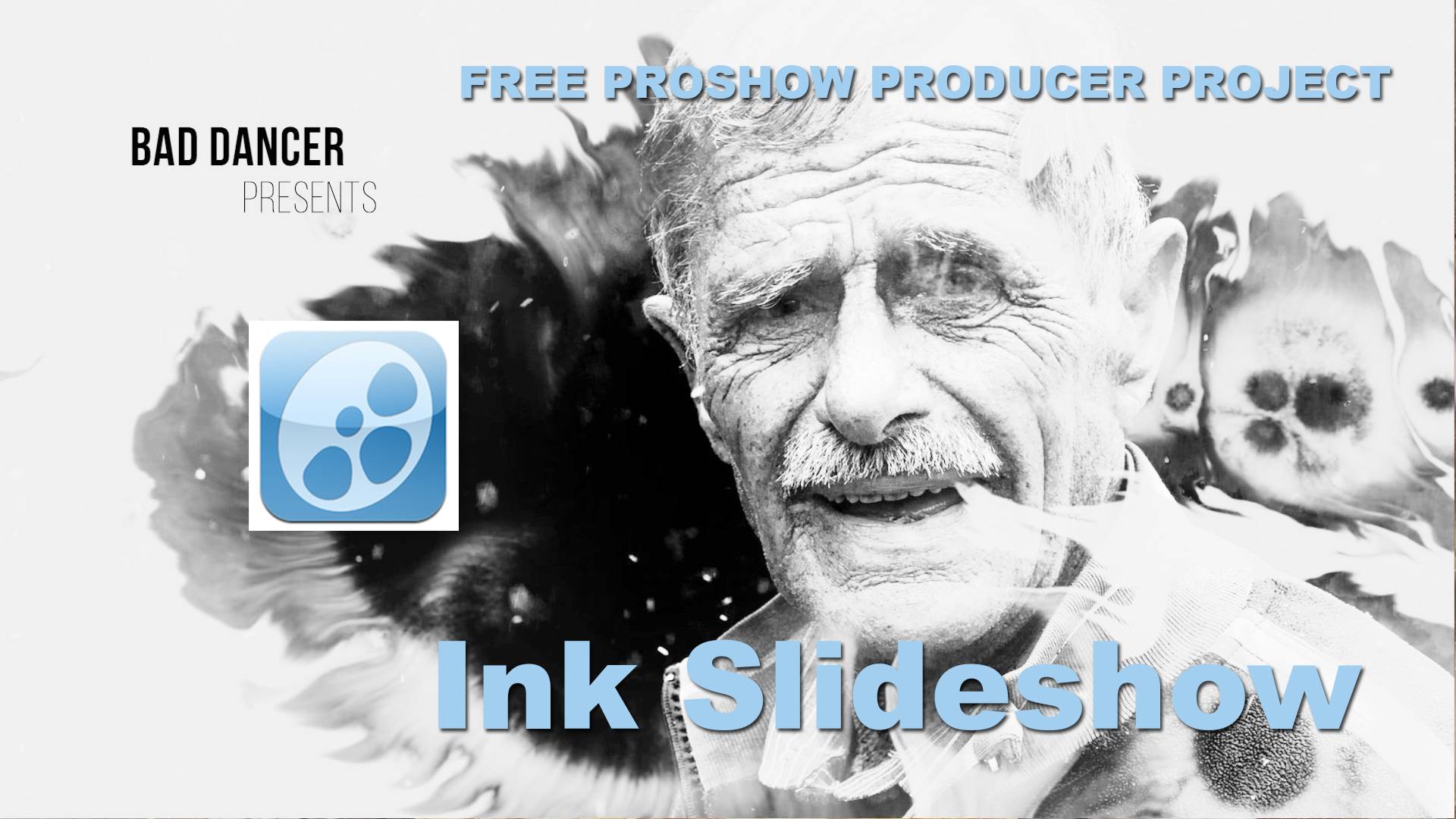 Free ProShow Producer project - Ink Slideshow ID25102025