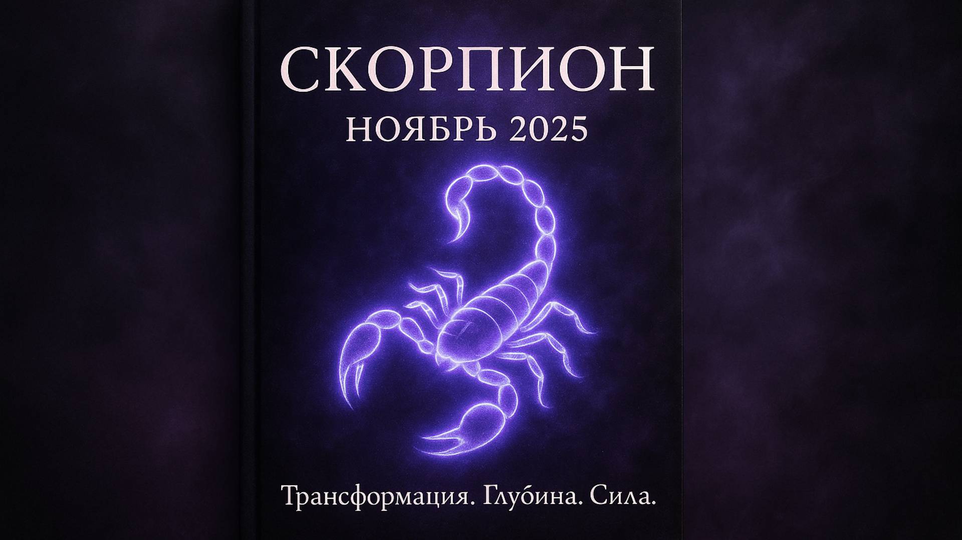 Гороскоп для Скорпиона на Ноябрь 2025: здоровье, финансы, любовь