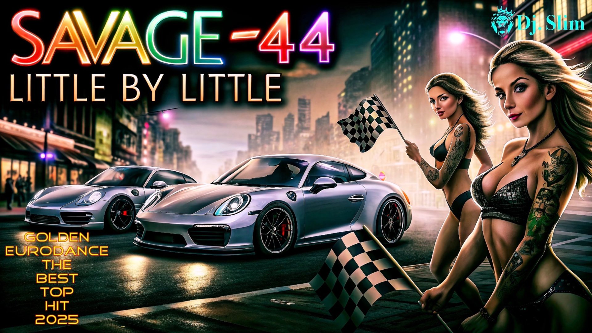 SAVAGE-44 - Little By Little. 🎵 Dj. Slim - New Eurodance / The Best Top Hit 2025 🎵