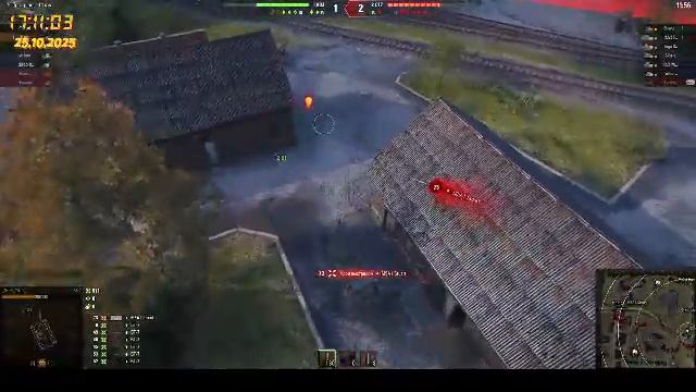 Играю в World of Tanks 1 стрим