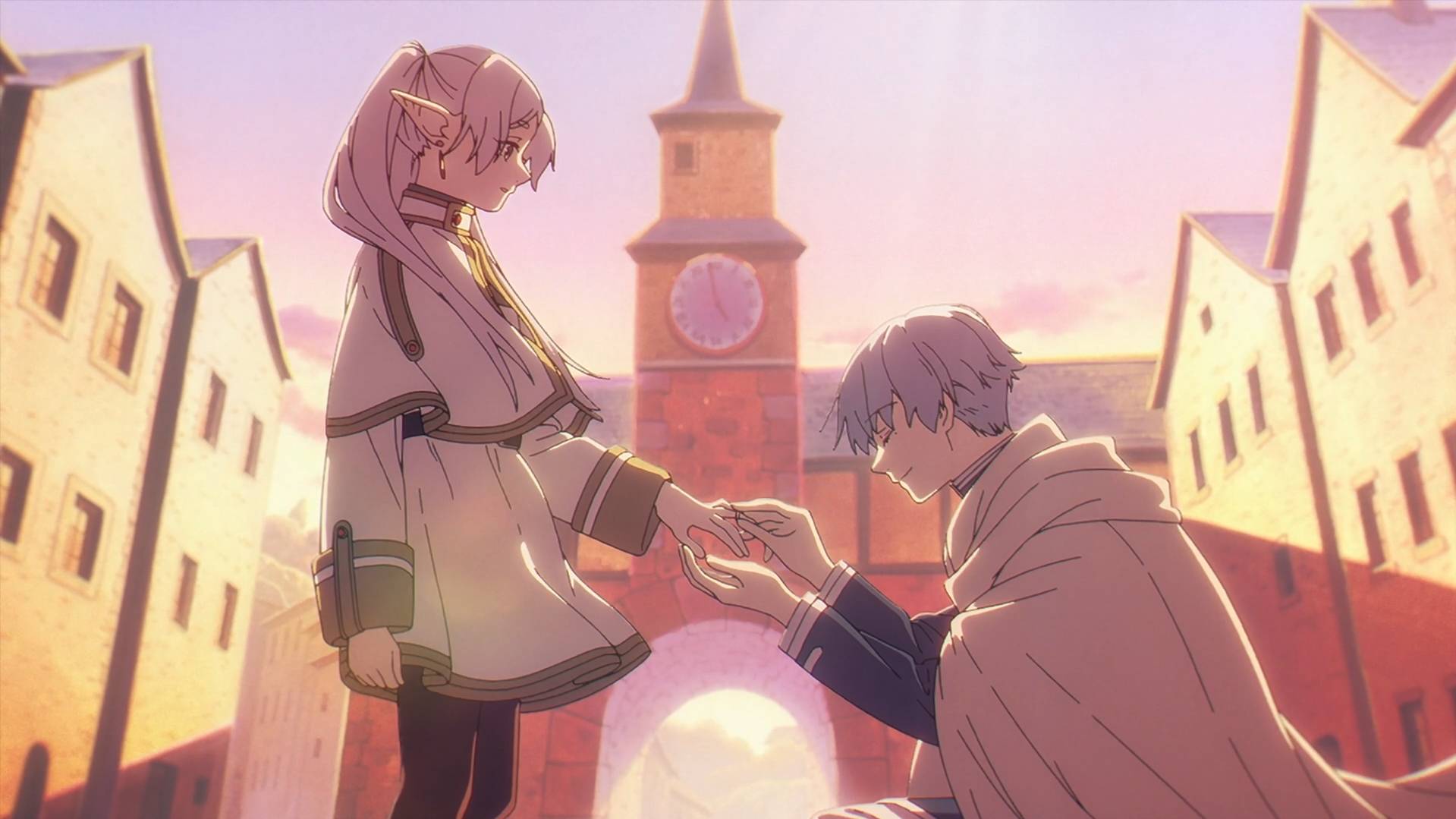 Провожающая в последний путь Фрирен - AMV. Anytime Anywhere. Русские субтитры и перевод