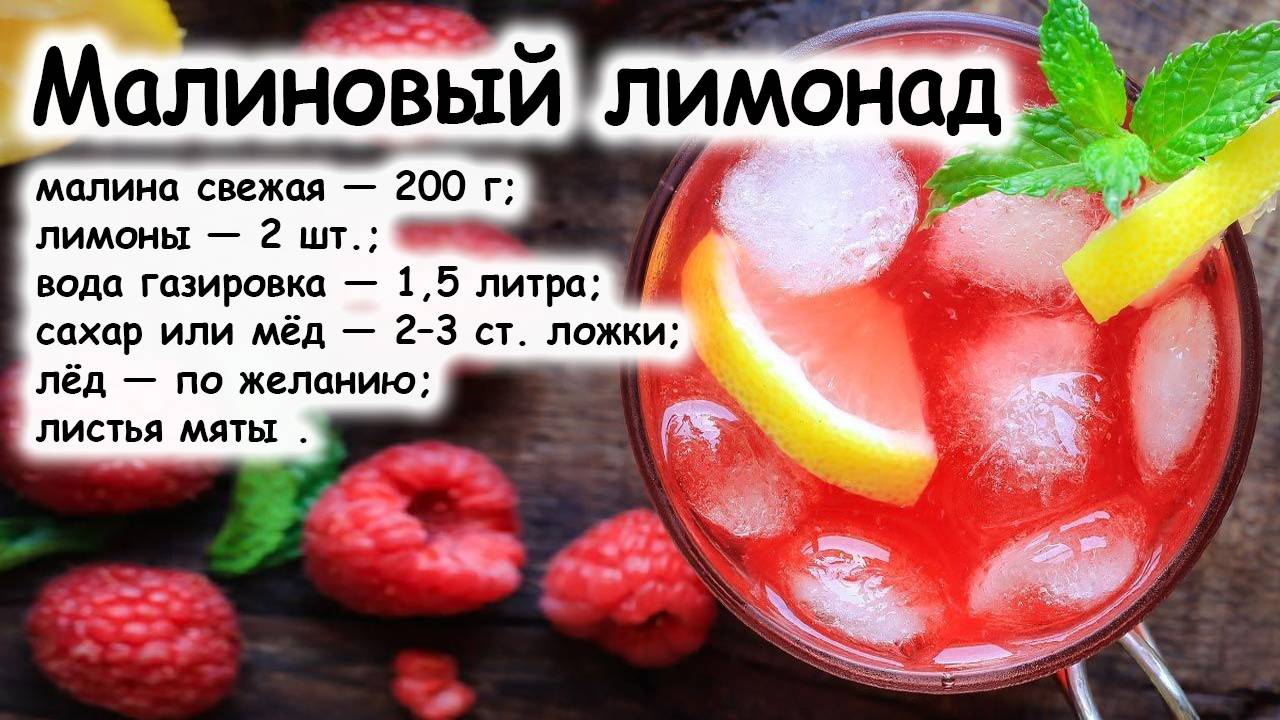 Малиновый лимонад