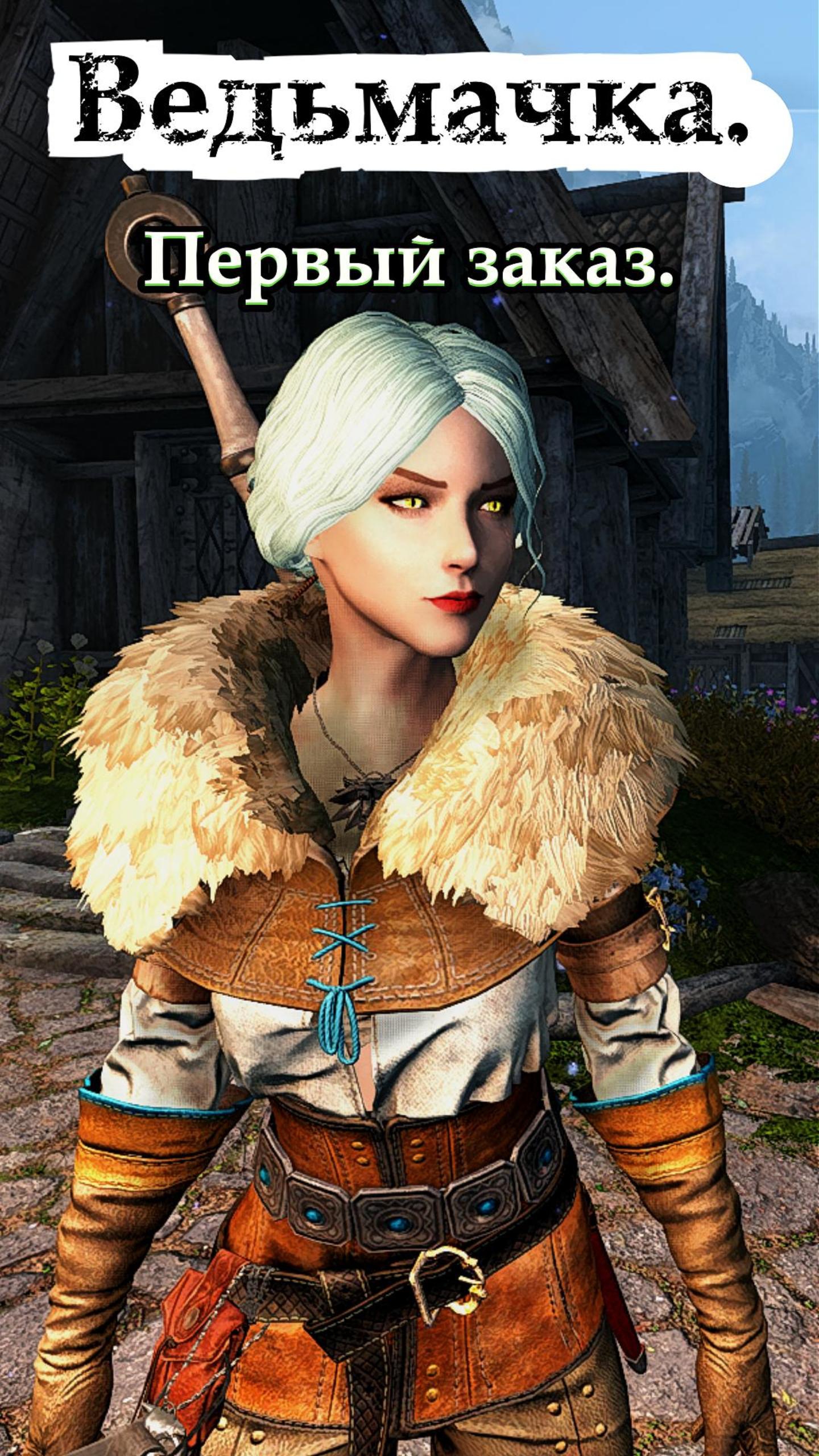 Skyrim. Цири, первый заказ!