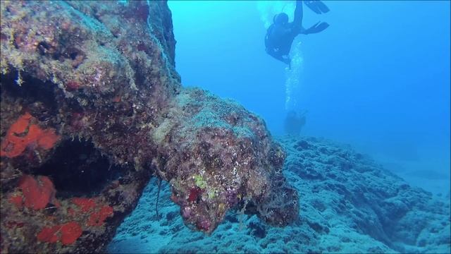 Погружение на "Большой каньон" Текирова, Три острова. 15.10.2025