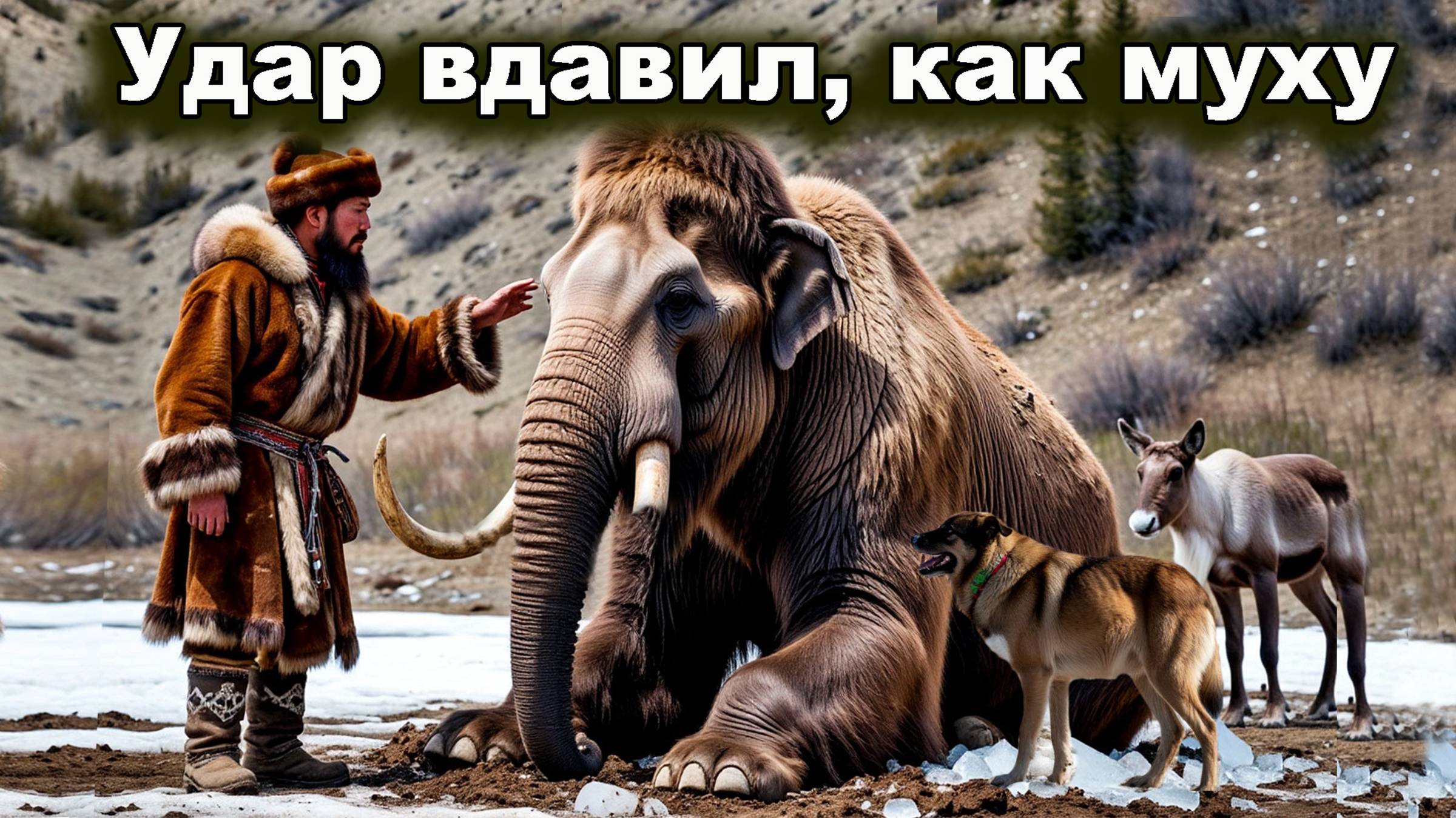 Мамонт. Удар вдавил, как муху