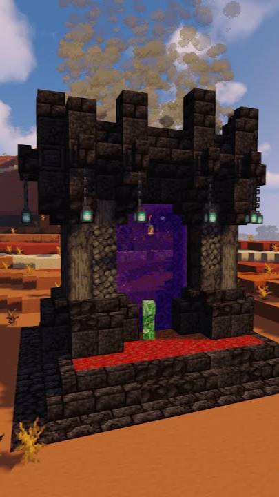 Как Портал в Ад в Майнкрафт Pro способ
