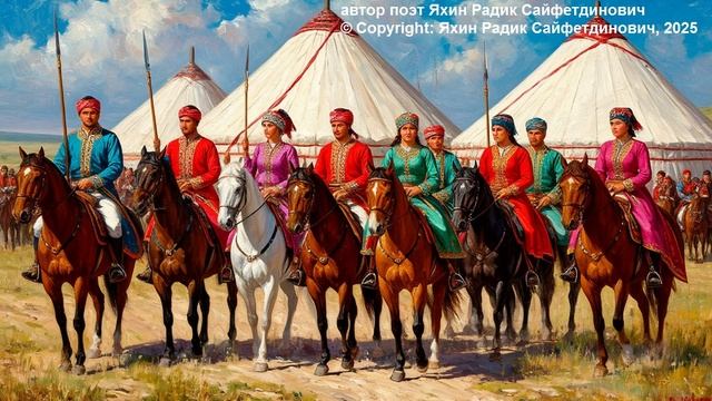 Башкирские песни / Башҡортса йырҙар / Bashkir songs / Над степью, где травы колышутся в танце