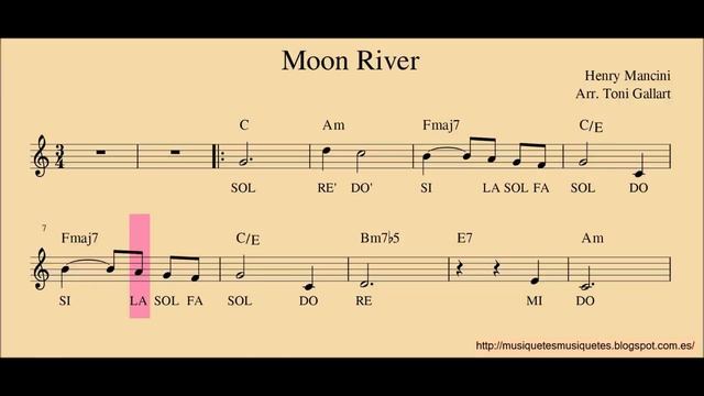 6.Moon River/Лунная река