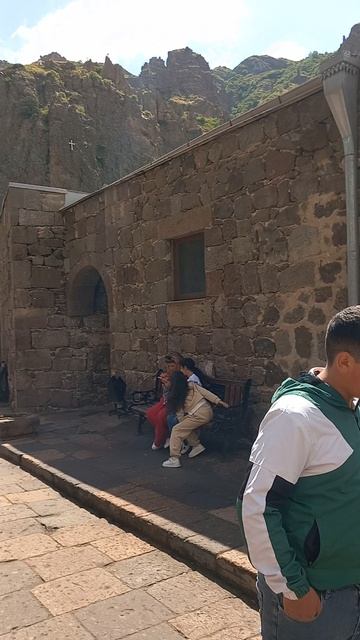 Монастырь Гегард храм церковь Армения скала горы