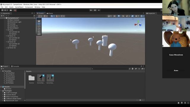 Unity. Группировка и прехабы.