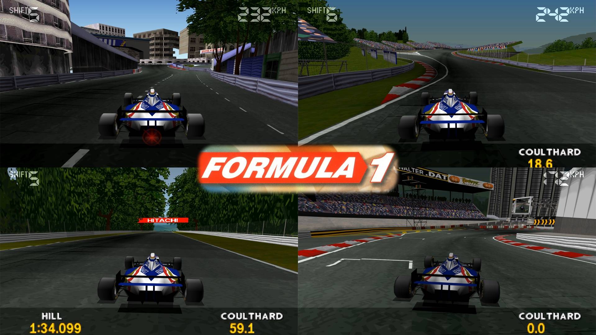 Formula 1 (PS1) - Все Гоночные Трассы