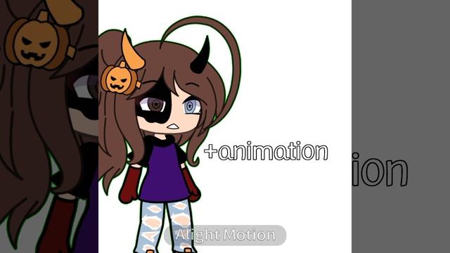 Че её так колбасит. Моя третья анимка в жизни😭~Alight Motion~