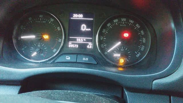 Шкода Румстер не работает ЭУР