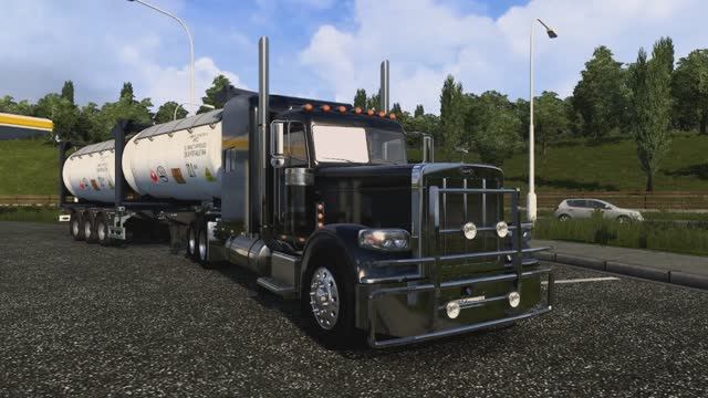 №40 По дорогам европы на Peterbilt  Euro Truck Simulator 2