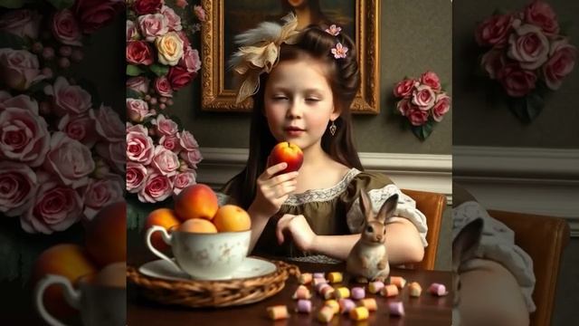 Красивый подарок бабушке от внучки! Маленькая девочка: трогательные фото, видео №20