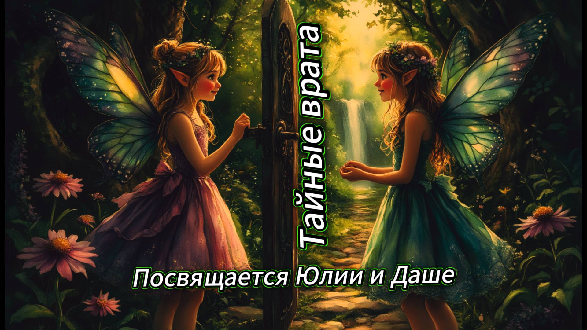 Тайные врата. Мир фей. История Юлии и Даши. Проза в стихах