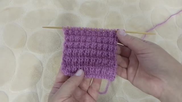 Узор спицами. Тростник