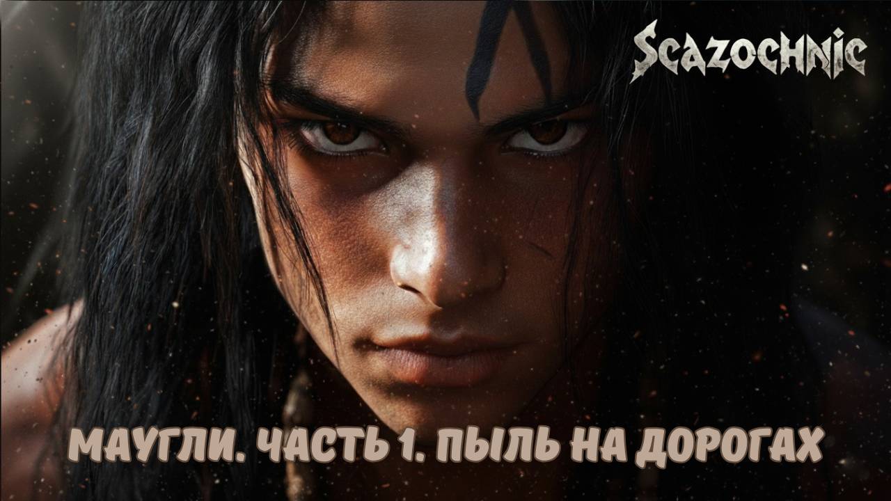 Scazochnic  - Маугли. Часть 1. Пыль на дорогах | Heavy metal | авторские стихи | AI