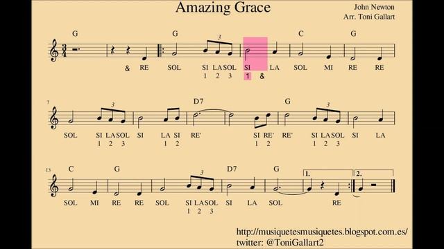 1. Amazing Grace. «Изумительная благодать»