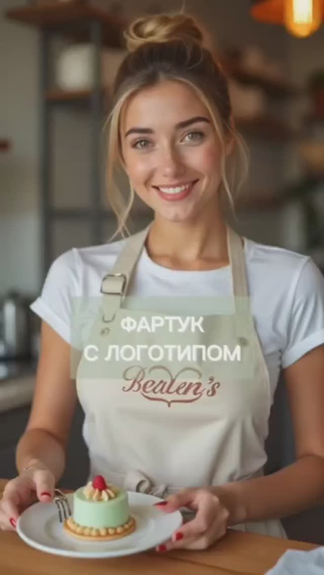 Фартук с логотипом