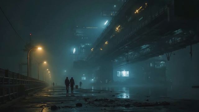 Dark Cyberpunk City Sounds ~ Relaxing Sci Fi Music for Focus & Study 24⧸7-
